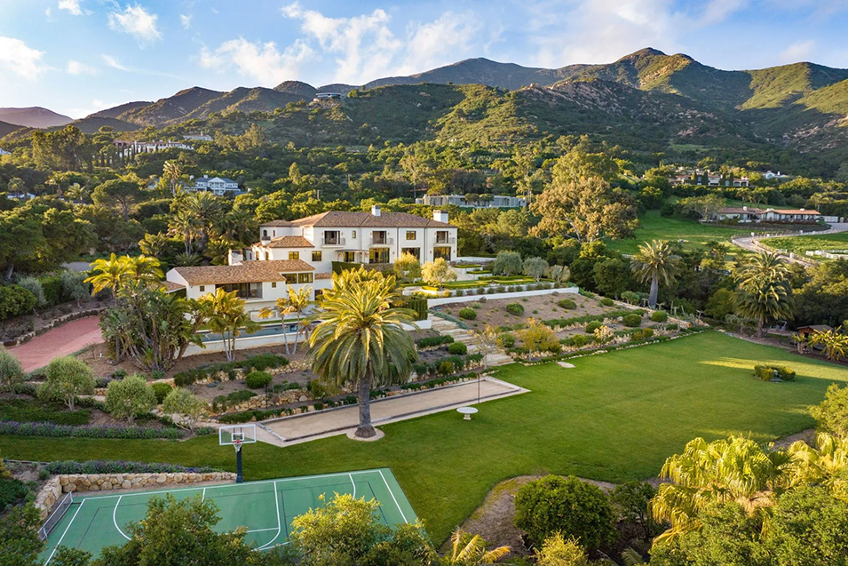 Montecito Estate Picture Gallery Scarface' Mansion In Montecito Now On